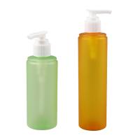 China 200ml 300ml 350ml Cosmetic Lotion Pump Packaging PET Shampoo Bottle for sale