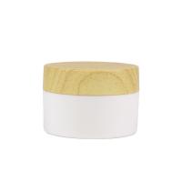 China Gradient Surface Bamboo Cosmetic Packaging Biodegradable Bamboo Containers for sale