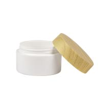 China Gradient Surface Bamboo Cosmetic Packaging Biodegradable Bamboo Containers for sale