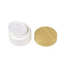 China Gradient Surface Bamboo Cosmetic Packaging Biodegradable Bamboo Containers for sale