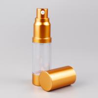 China Hot Foil Stamping Recyclable Airless Pump Bottles Matte Plastic Container For Cosmetics for sale