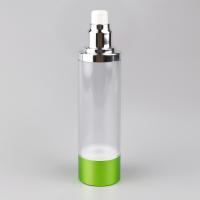 China ODM 15g 30g 50g Airless Pump Bottles Transparent Essential Oil Bottle for sale