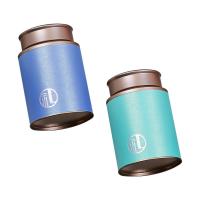 China 0.22mm 0.24mm 0.25mm Thick Tin Can Containers Tea Coffee Sugar Tin Canisters for sale
