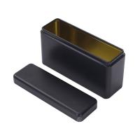 China Custom Rectangular Tin Can Containers Electroplate Gift Tin Plate Box for sale