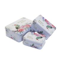 China Tinplate Rectangular Empty Cosmetic Can 150ml 250ml Black Gift Tin Box for sale