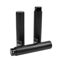 China Logo Printing Black Perfume Atomizers 0.4OZ 12ml 0.5OZ 15ml Glass Spray Bottle for sale