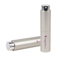 China 10ml 0.34OZ Perfume Atomizers Rotary Aluminum Fine Mist Spray Bottle for sale