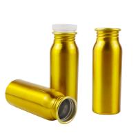 China Custom Cover 250ml 500ml Empty Aluminum Bottles For Essential Oils for sale