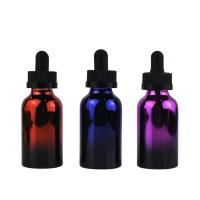 China Chemical Resistant Essential Oil Aluminium Bottle 1OZ To 17OZ Liquid Dropper Bottle for sale