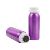 China Childproof Cap 169OZ 5L Essential Oil Aluminum Bottles Custom Color for sale