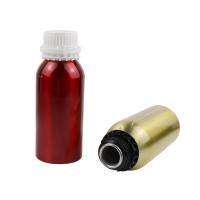 China 150ml 200ml 300ml Aluminum Essential Oil Bottles Screw Lid Serum Bottle With Dropper for sale