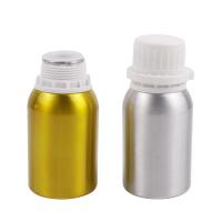 China Childproof Cap 169OZ 5L Essential Oil Aluminum Bottles Custom Color for sale