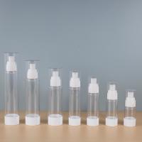 China White Custom 15ml 30ml 50ml Airless Pump Bottles Eye Gel Face Serum Bottle for sale