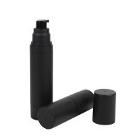 China Customized Logo 100ml Airless Pump Bottles Sunscreen Lotion PP Cosmetic Container for sale