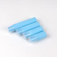 China OEM Blue Airless Cosmetics Lotion Pump Bottle 3oz Face Serum Blue Bottle for sale