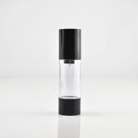 China BPA Free DIY Clear Round 60ml Pump Airless Bottles For Cosmetic for sale