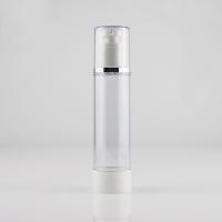 China No Spill 80ml 120ml Plastic Airless Pump Bottles For Thick Cream for sale