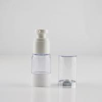 China No Spill 80ml 120ml Plastic Airless Pump Bottles For Thick Cream for sale