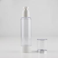 China No Spill 80ml 120ml Plastic Airless Pump Bottles For Thick Cream for sale