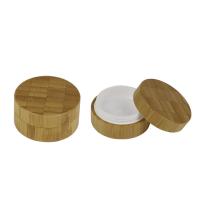 China Thermal Transfer Leakproof 5g-250g Bamboo Cream Jar OEM Logo for sale