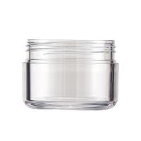 China PASSEN 10g Glass Lip Balm Jars Black Plastic Lids Glass Containers For Creams for sale