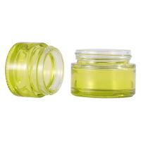 China 5ml 10ml 20ml 30ml 100ml Cosmetic Glass Jars Avocado Green Body Butter Packaging for sale