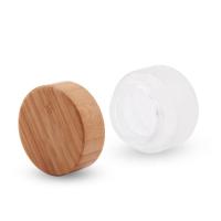 China 0.5OZ 1.76OZ 2OZ Ointment Cream Matte Glass Jar Frosted Glass Makeup Containers for sale