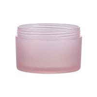 China Skin Care Cream Clear Cosmetic Glass Jars 10g-200g Face Moisturizer Glass Jar for sale