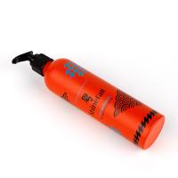China Electroplate Orange Aluminum Lotion Bottle 100ml 150ml Empty Moisturizer Containers for sale