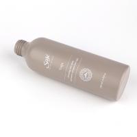 China 6.7OZ 10OZ 16.7OZ Aluminum Cosmetic Bottles Milk Tea Color Hand Lotion Packaging for sale