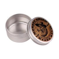 China 5ml To 500ml Aluminum Cosmetic Jars Custom Logo Cream Metal Tin for sale
