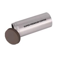 China Electroplate 100g Aluminium Tin Round Metal Canister Candy Cookie Biscuit Tin Packaging for sale