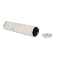 China Thermal Transfer Tea Candy 30ml Aluminum Jar Long Round Tin Cans for sale