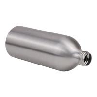 China OEM ODM Aluminum Cosmetic Bottles Silver 1-8 Ounce Lotion Bottles for sale