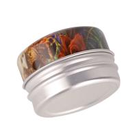 China Customized 10mL 20mL 30ml Aluminum Jar CMYK PMS Offset Printing Cosmetic Can for sale