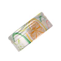 China 50mL 60mL 80mL Aluminium Screw Cap Jar Lemon Print Aluminum Cosmetic Containers for sale