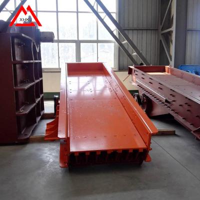 China ZWS Series Mining Vibrating Feeder 500-1000mm Feed Size 96-1200 tph Capacity for sale