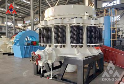 China Spring Cone Crusher 200 TPH for Copper Limestone Quartz Gold Ore Ballast Crushing for sale