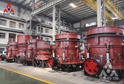 China Durable Mining Hydraulic Cone Crusher HXP Series Multi Cylinder for sale