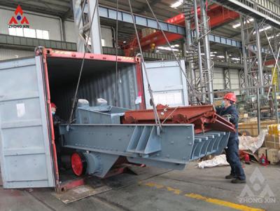 China ZSW GZT Vibrating Feeder for Mining 500-1000mm Feed Size 96-1200 tph Capacity for sale