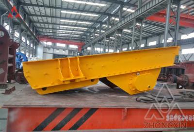 China ZSW GZT Series Vibrating Feeder 500-1000mm Max Feed Size 30-1200tph Capacity for sale