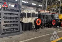 China ZX Series Compound Cone Crusher 300mm Max Feed 250kw for Concrete Marble Rock Crushing for sale