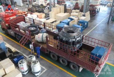 China ZX Series Compound Cone Crusher 250kW 300mm Feed Mining Copper Iron Ore Stone Crushing for sale