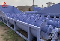 China Large Capacity Spiral Sand Washer Machine 20-250 t/h for Construction Aggregate Cleaning for sale