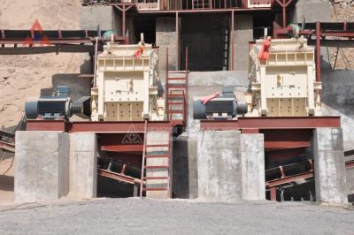 China PF-1010 Iron Ore Impact Crusher 350mm Max Feed 50-80 tph for Gold Mining for sale