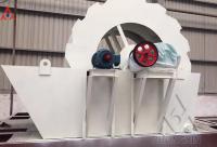 China Mining Sand Washing Machine 50-100 tph High Efficiency Sand Washer for Dust Removal for sale