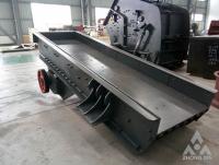 China ZSW Series Vibrating Feeder 500mm Max Feed Size 96-160 t/h Capacity Mining Rock Feeder for sale