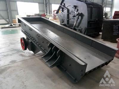 China ZSW Series Vibrating Feeder 500mm Max Feed Size 96-160 t/h Capacity Mining Rock Feeder for sale