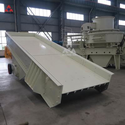 China ZSW GZT Series Vibrating Feeder 500-1000mm Max Feed Size 30-1200 t/h Capacity for sale