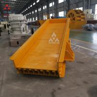China Zhongxin ZSW GZT Series Vibrating Feeder 500-1000mm Feed Size for Stone Crusher for sale